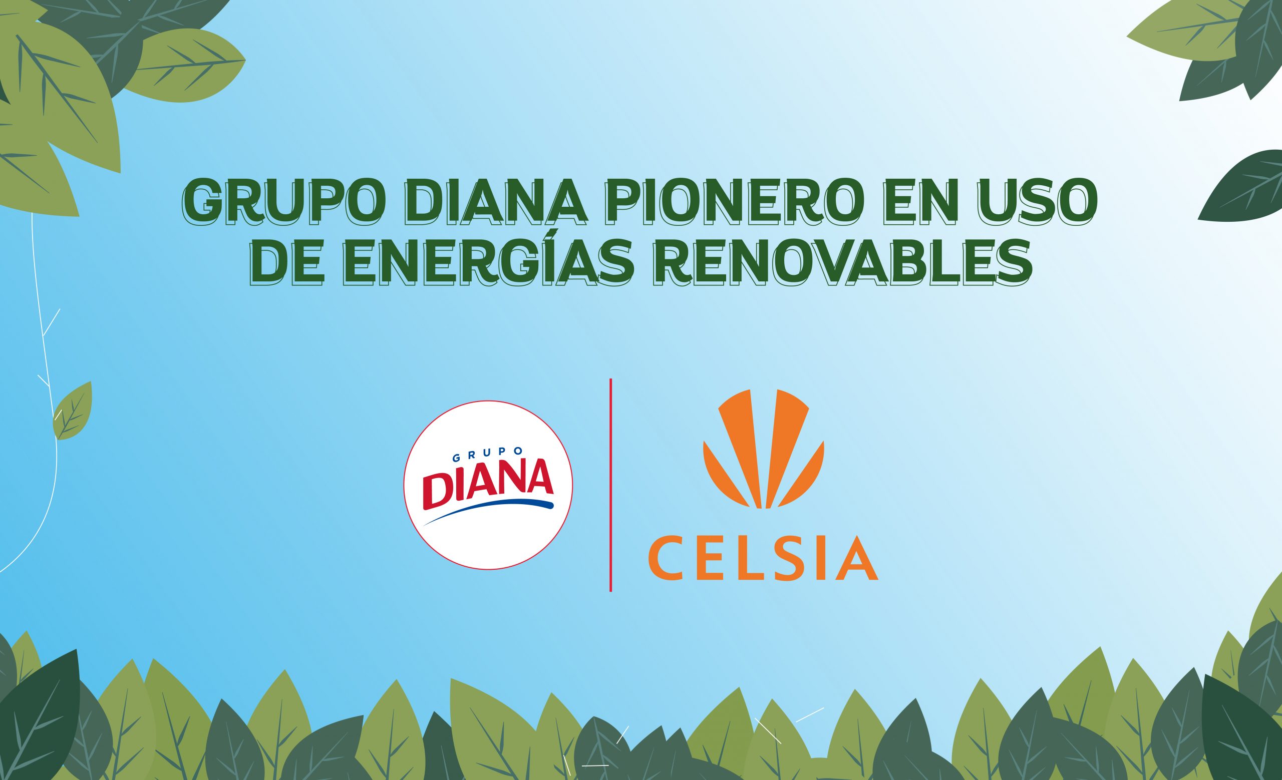 GRUPO DIANA PIONERO EN USO DE ENERGÍAS RENOVABLES - Grupo Diana GRUPO DIANA PIONERO EN USO DE ENERGÍAS RENOVABLES - Grupo Diana
